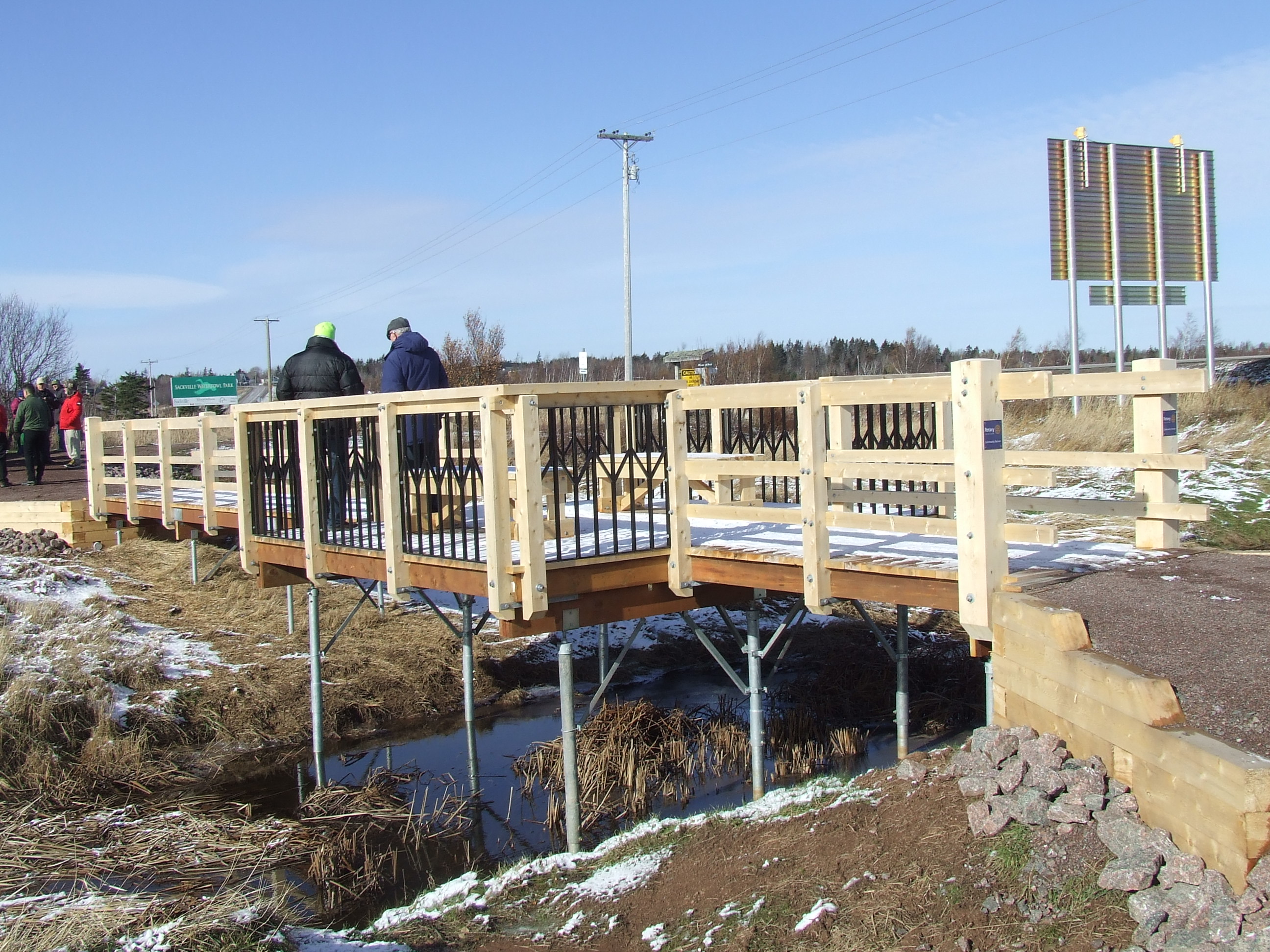 Sackville’s mayor says new Waterfowl Park Rotary Bridge helps tell ...